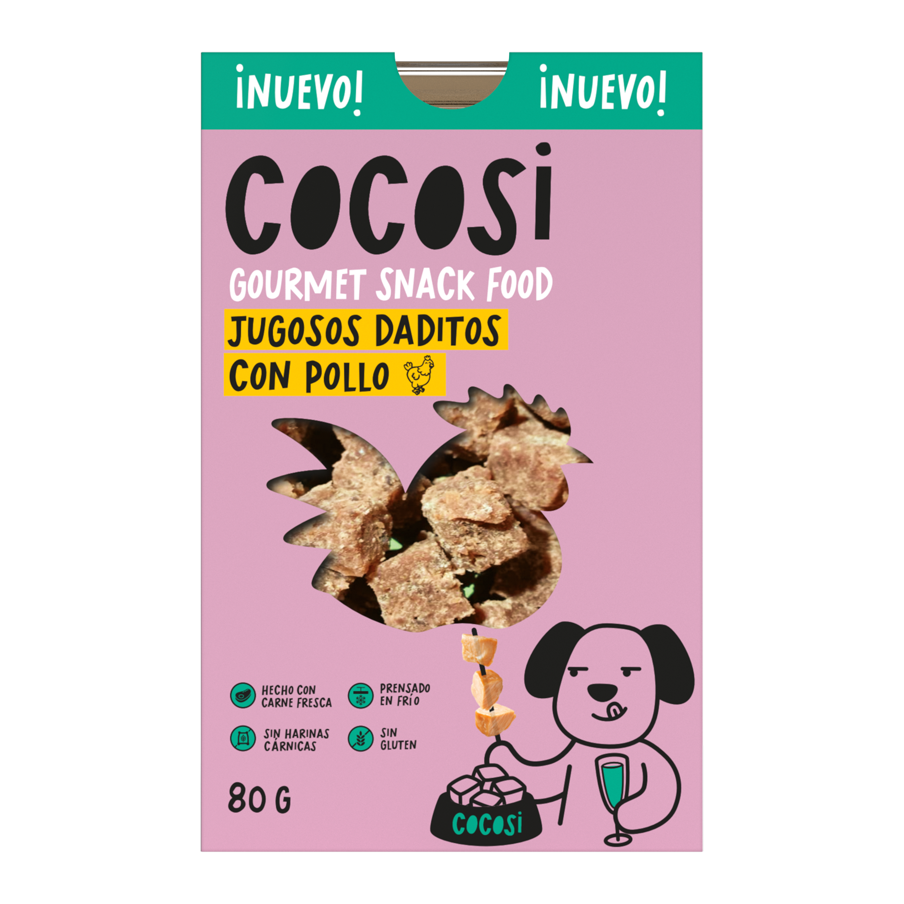 Snack Daditos naturales con Pollo – Cocosi